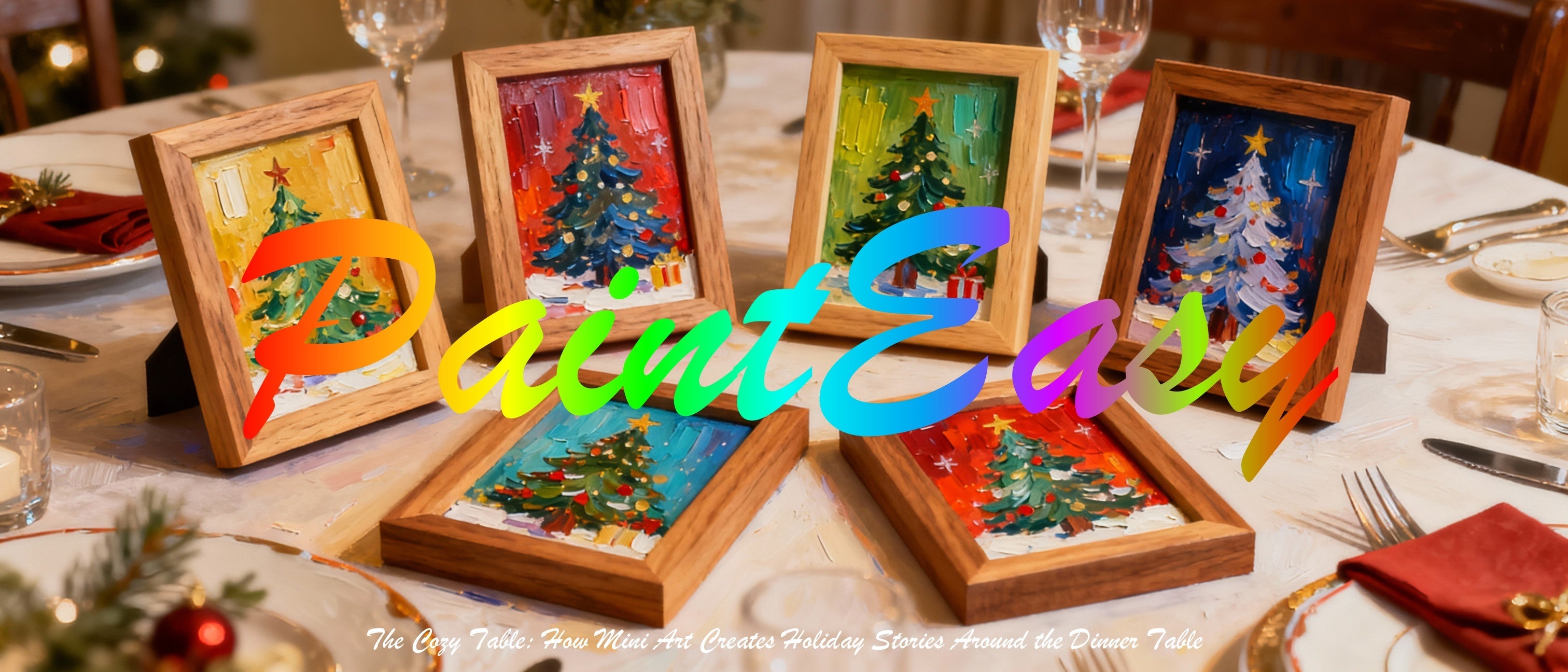 The Cozy Table: How Mini Art Creates Holiday Stories Around the Dinner ...